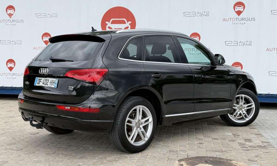 Black Audi Q5 2014 in Taurage, with an engine capacity of 1.97 L and mileage of 240 thousand km for 12600 €, photo 19 on AUTOMOTO.COM.LV