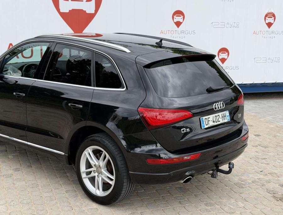 Black Audi Q5 2014 in Taurage, with an engine capacity of 1.97 L and mileage of 240 thousand km for 12600 €, photo 21 on AUTOMOTO.COM.LV