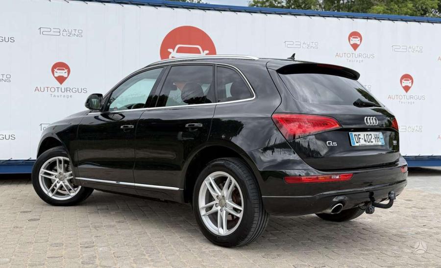 Black Audi Q5 2014 in Taurage, with an engine capacity of 1.97 L and mileage of 240 thousand km for 12600 €, photo 27 on AUTOMOTO.COM.LV