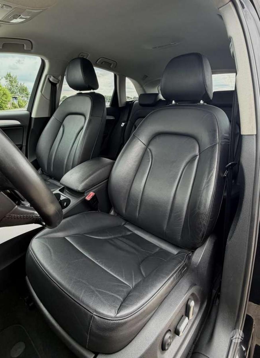 Black Audi Q5 2014 in Taurage, with an engine capacity of 1.97 L and mileage of 240 thousand km for 12600 €, photo 31 on AUTOMOTO.COM.LV