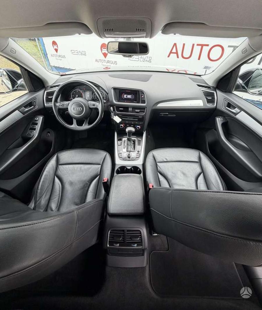 Black Audi Q5 2014 in Taurage, with an engine capacity of 1.97 L and mileage of 240 thousand km for 12600 €, photo 35 on AUTOMOTO.COM.LV