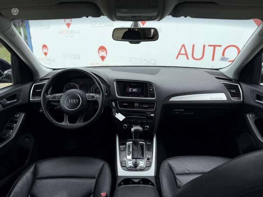 Black Audi Q5 2014 in Taurage, with an engine capacity of 1.97 L and mileage of 240 thousand km for 12600 €, photo 43 on AUTOMOTO.COM.LV