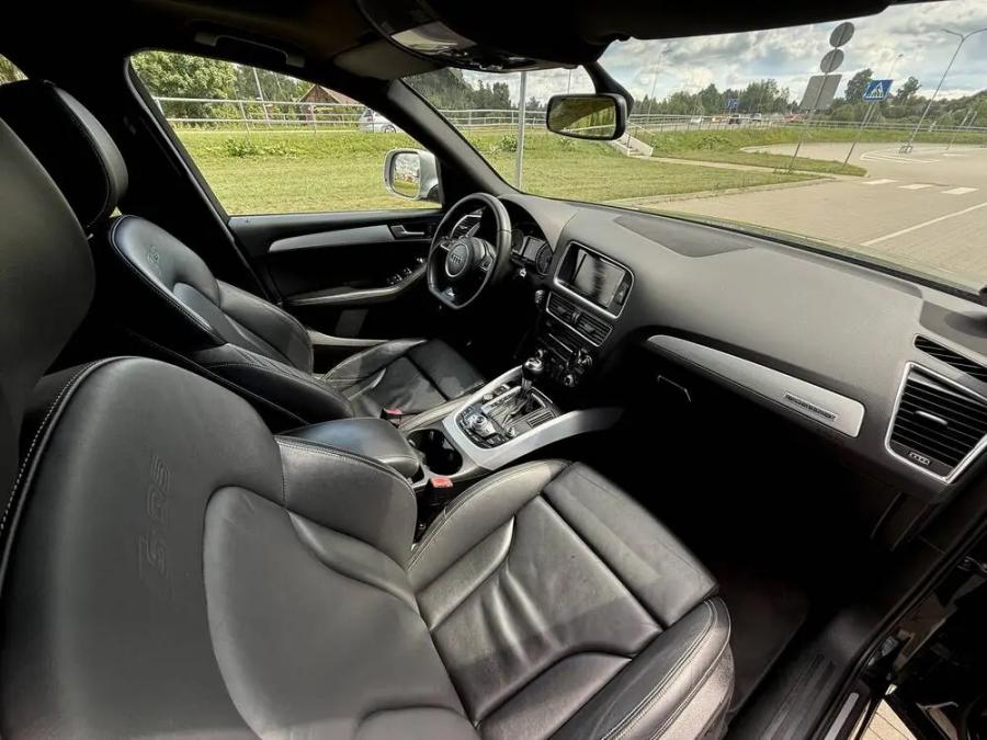 Melns Audi Q5 2014 Rēzekne, ar dzinēja tilpumu 3.00 L un nobraukumu 213 tūkst. km par 14990 €, foto 15 vietnē AUTOMOTO.COM.LV