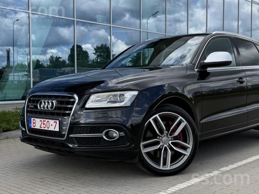 Black Audi Q5 2014 in Rezekne, with an engine capacity of 3.00 L and mileage of 213 thousand km for 14990 €, photo 4 on AUTOMOTO.COM.LV