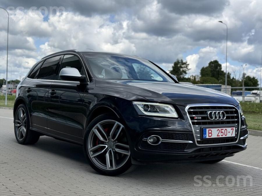 Black Audi Q5 2014 in Rezekne, with an engine capacity of 3.00 L and mileage of 213 thousand km for 14990 €, photo 5 on AUTOMOTO.COM.LV