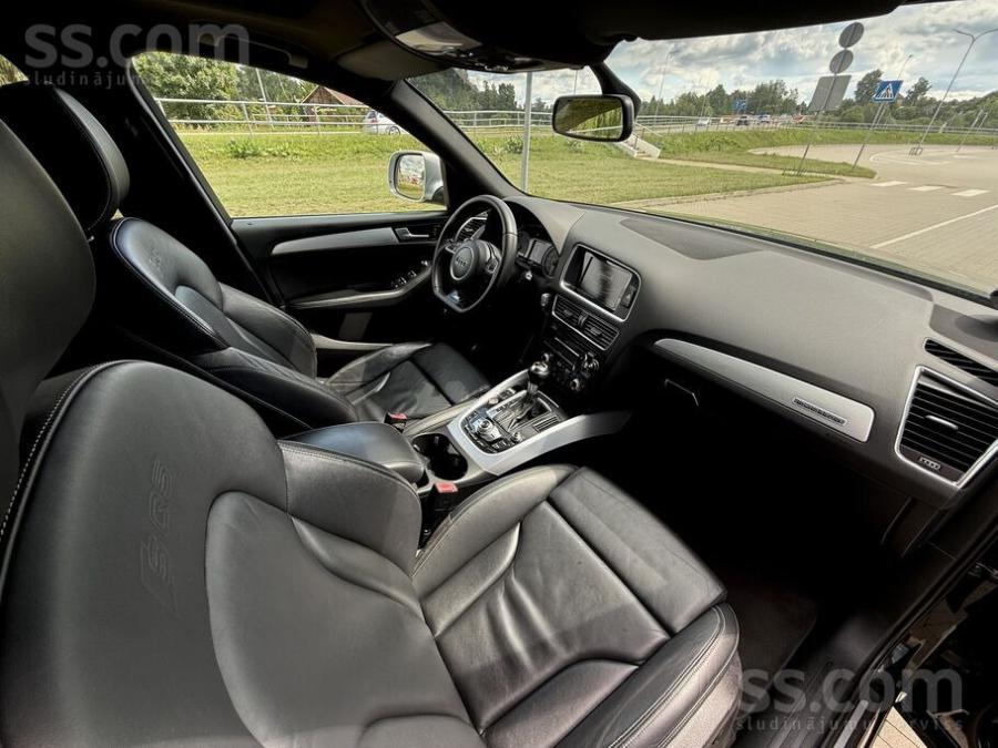Black Audi Q5 2014 in Rezekne, with an engine capacity of 3.00 L and mileage of 213 thousand km for 14990 €, photo 15 on AUTOMOTO.COM.LV