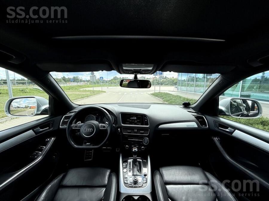 Black Audi Q5 2014 in Rezekne, with an engine capacity of 3.00 L and mileage of 213 thousand km for 14990 €, photo 17 on AUTOMOTO.COM.LV
