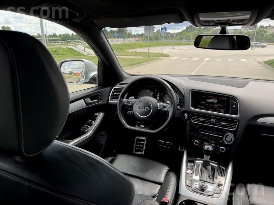 Black Audi Q5 2014 in Rezekne, with an engine capacity of 3.00 L and mileage of 213 thousand km for 14990 €, photo 18 on AUTOMOTO.COM.LV