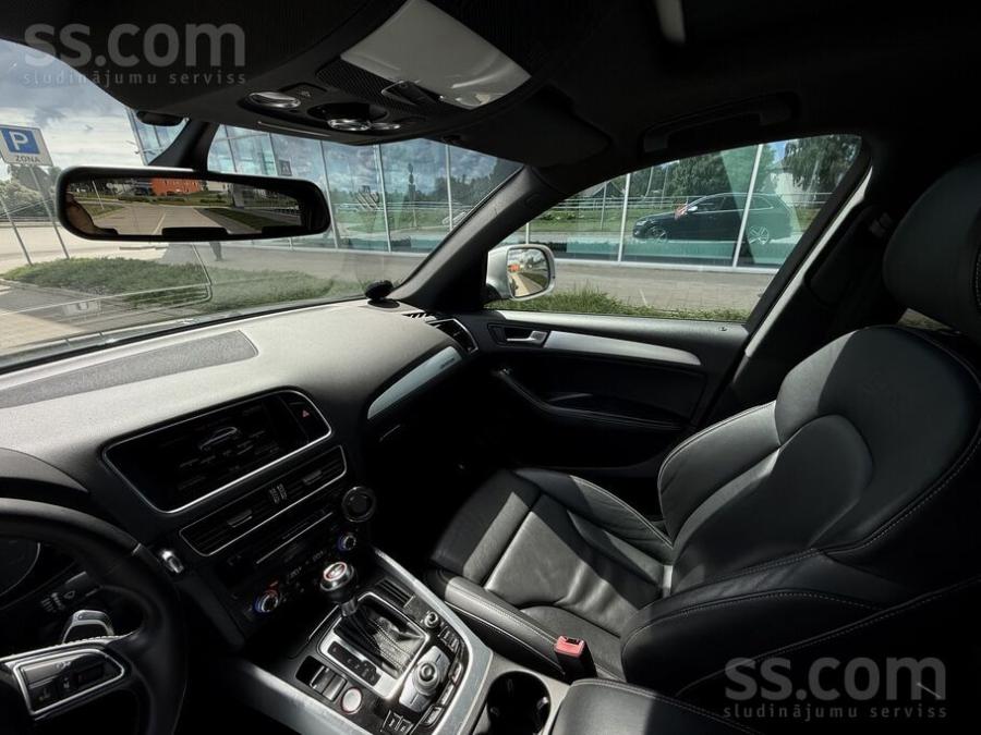 Black Audi Q5 2014 in Rezekne, with an engine capacity of 3.00 L and mileage of 213 thousand km for 14990 €, photo 19 on AUTOMOTO.COM.LV