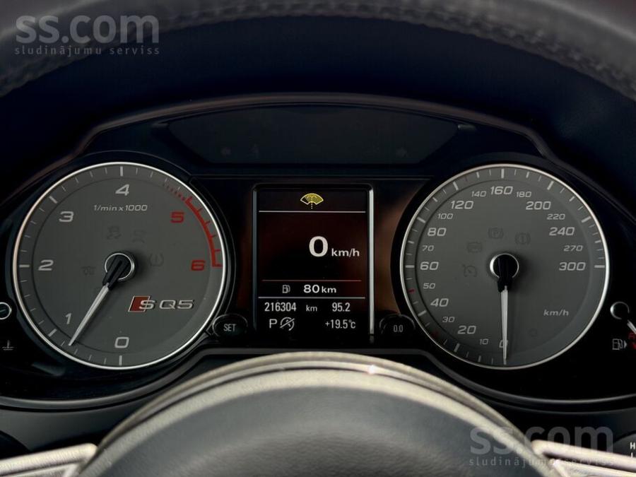 Black Audi Q5 2014 in Rezekne, with an engine capacity of 3.00 L and mileage of 213 thousand km for 14990 €, photo 32 on AUTOMOTO.COM.LV