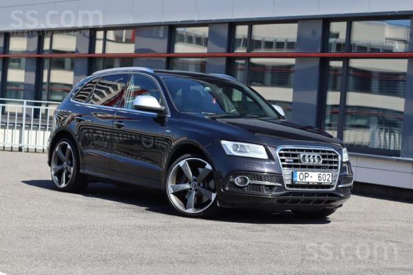Black Audi Q5 2014 in Riga, with an engine capacity of 3.00 L and mileage of 308 thousand km for 13480 €, photo 1 on AUTOMOTO.COM.LV