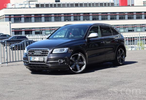Black Audi Q5 2014 in Riga, with an engine capacity of 3.00 L and mileage of 308 thousand km for 13480 €, photo 3 on AUTOMOTO.COM.LV