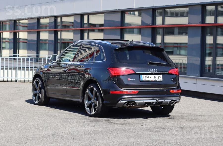 Black Audi Q5 2014 in Riga, with an engine capacity of 3.00 L and mileage of 308 thousand km for 13480 €, photo 5 on AUTOMOTO.COM.LV