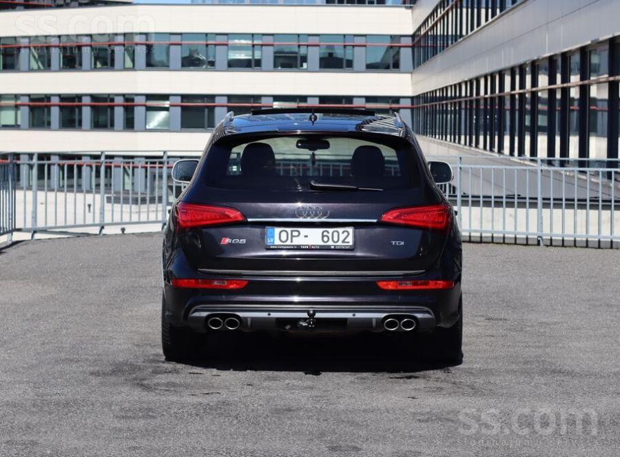 Black Audi Q5 2014 in Riga, with an engine capacity of 3.00 L and mileage of 308 thousand km for 13480 €, photo 6 on AUTOMOTO.COM.LV