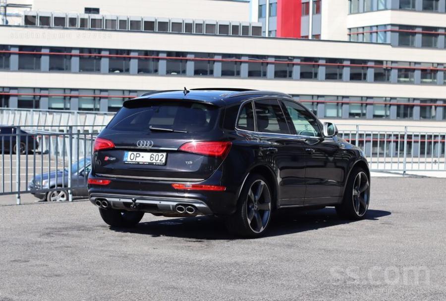 Black Audi Q5 2014 in Riga, with an engine capacity of 3.00 L and mileage of 308 thousand km for 13480 €, photo 7 on AUTOMOTO.COM.LV