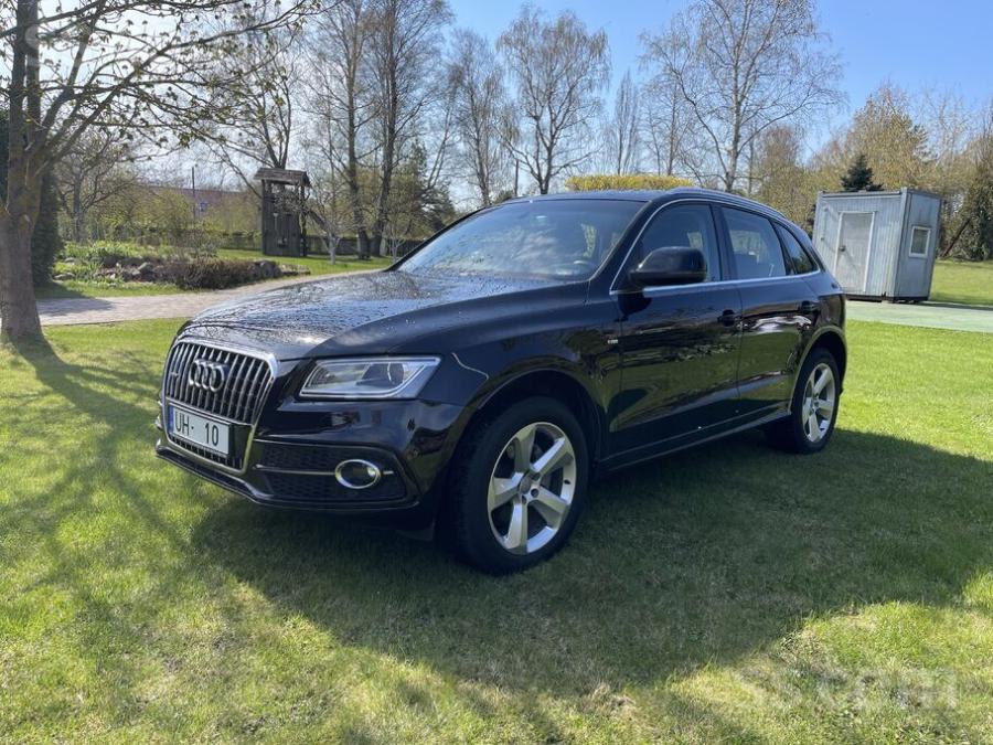 Melns Audi Q5 2014 Rīga, ar dzinēja tilpumu 2.00 L un nobraukumu 110 tūkst. km par 14450 €, foto 3 vietnē AUTOMOTO.COM.LV