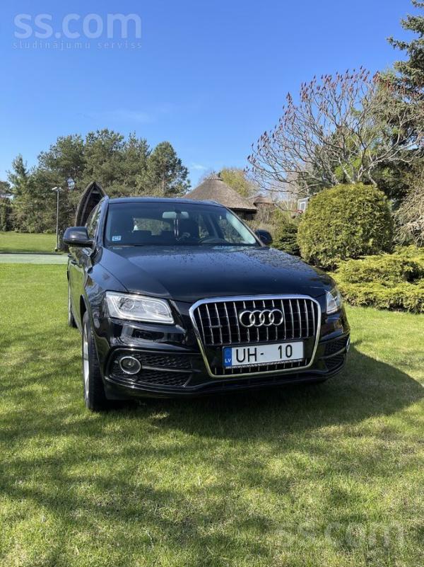 Melns Audi Q5 2014 Rīga, ar dzinēja tilpumu 2.00 L un nobraukumu 110 tūkst. km par 14450 €, foto 3 vietnē AUTOMOTO.COM.LV