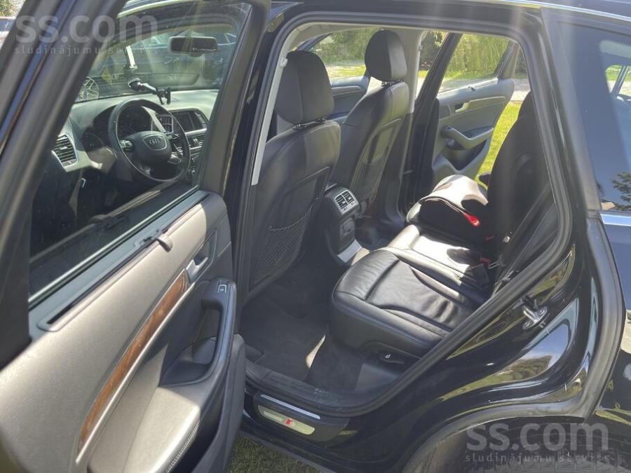Melns Audi Q5 2014 Rīga, ar dzinēja tilpumu 2.00 L un nobraukumu 110 tūkst. km par 14450 €, foto 9 vietnē AUTOMOTO.COM.LV