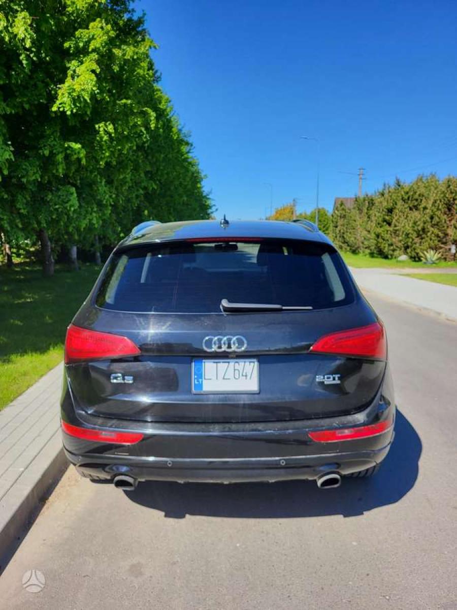 Black Audi Q5 2014 in Gargzdai, with an engine capacity of 1.98 L and mileage of 132 thousand km for 13500 €, photo 5 on AUTOMOTO.COM.LV