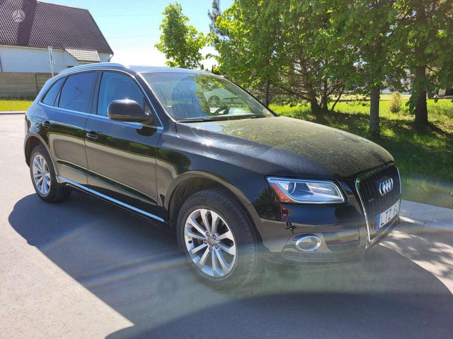 Black Audi Q5 2014 in Gargzdai, with an engine capacity of 1.98 L and mileage of 132 thousand km for 13500 €, photo 7 on AUTOMOTO.COM.LV