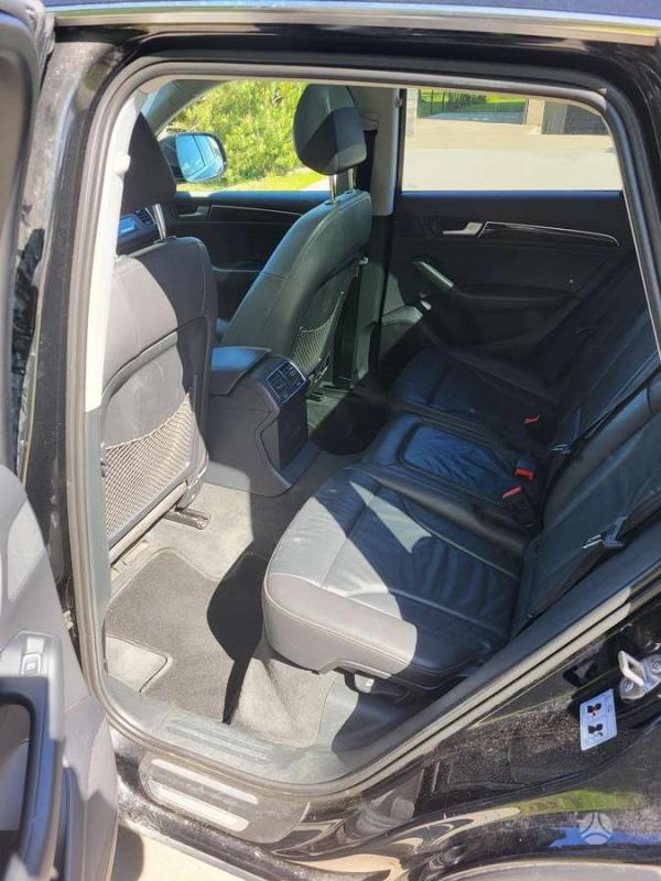 Black Audi Q5 2014 in Gargzdai, with an engine capacity of 1.98 L and mileage of 132 thousand km for 13500 €, photo 7 on AUTOMOTO.COM.LV