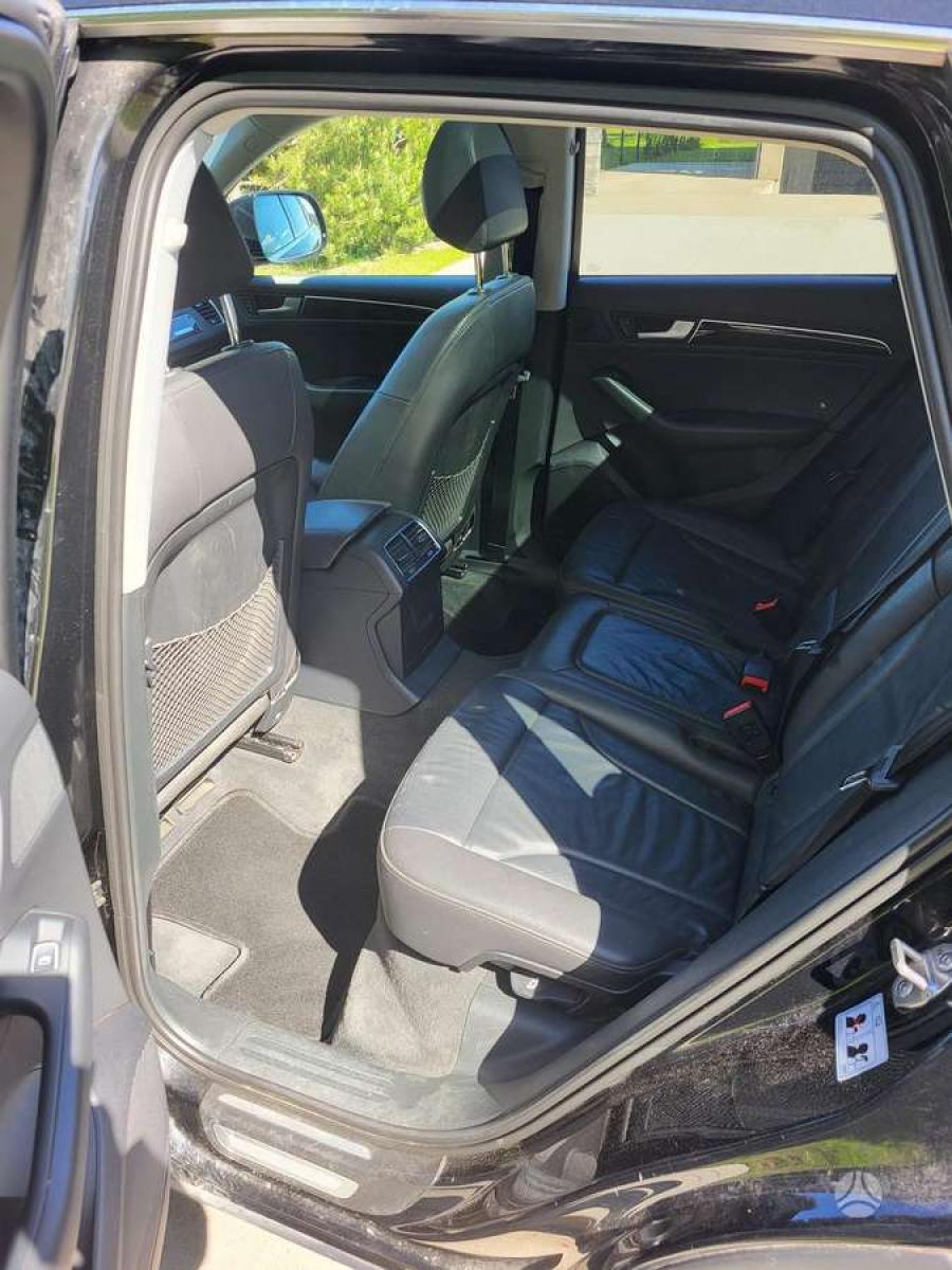 Black Audi Q5 2014 in Gargzdai, with an engine capacity of 1.98 L and mileage of 132 thousand km for 13500 €, photo 8 on AUTOMOTO.COM.LV