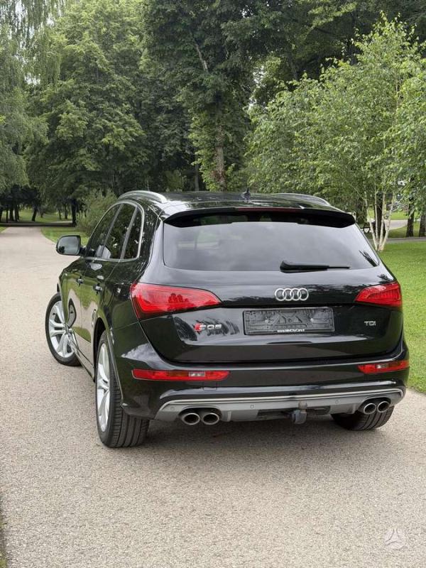Black Audi Q5 2014 in Birstonas, with an engine capacity of 2.97 L and mileage of 270 thousand km for 12850 €, photo 8 on AUTOMOTO.COM.LV
