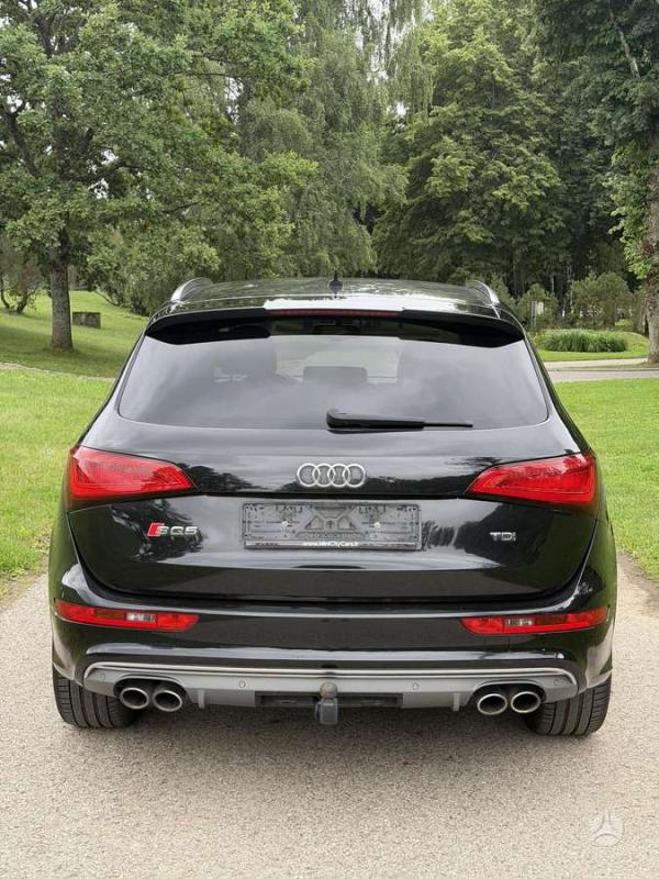 Black Audi Q5 2014 in Birstonas, with an engine capacity of 2.97 L and mileage of 270 thousand km for 12850 €, photo 9 on AUTOMOTO.COM.LV