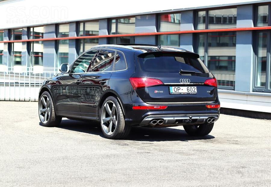 Melns Audi Q5 2014 Rīga, ar dzinēja tilpumu 3.00 L un nobraukumu 308 tūkst. km par 12980 €, foto 5 vietnē AUTOMOTO.COM.LV
