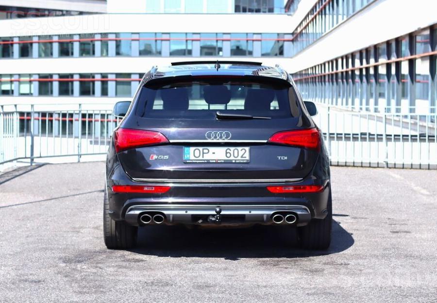 Melns Audi Q5 2014 Rīga, ar dzinēja tilpumu 3.00 L un nobraukumu 308 tūkst. km par 12980 €, foto 6 vietnē AUTOMOTO.COM.LV