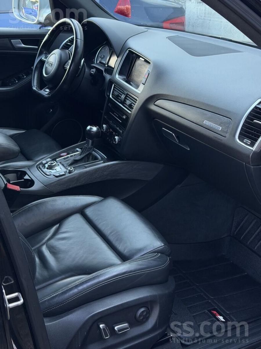 Melns Audi Q5 2014 Rīga, ar dzinēja tilpumu 3.00 L un nobraukumu 308 tūkst. km par 12980 €, foto 12 vietnē AUTOMOTO.COM.LV