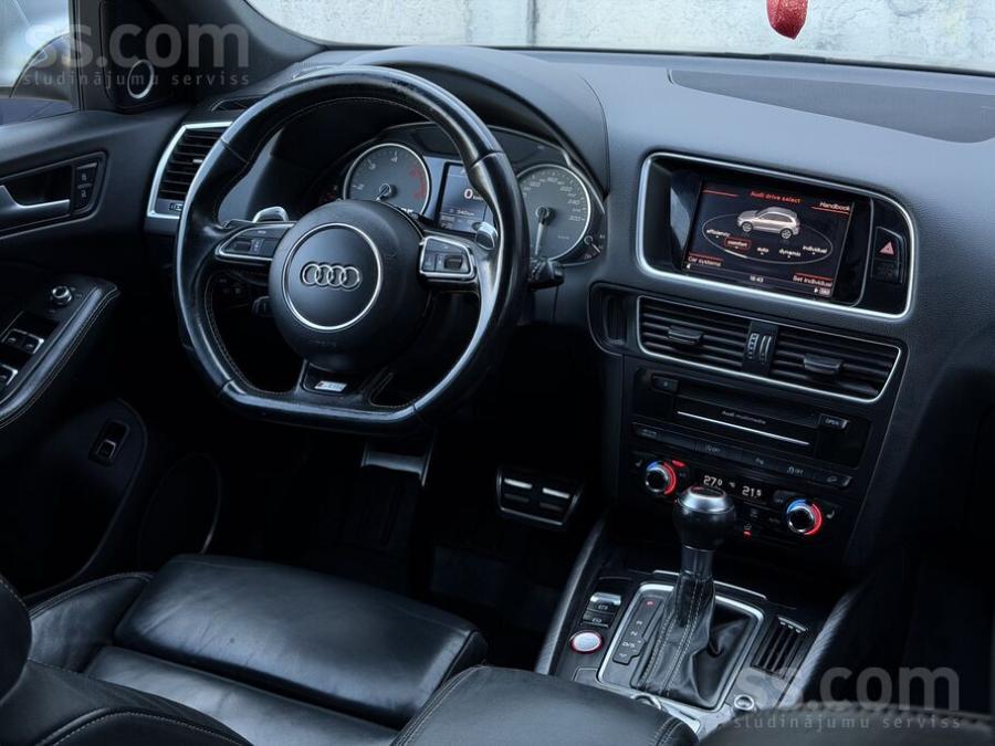 Melns Audi Q5 2014 Rīga, ar dzinēja tilpumu 3.00 L un nobraukumu 308 tūkst. km par 12980 €, foto 16 vietnē AUTOMOTO.COM.LV