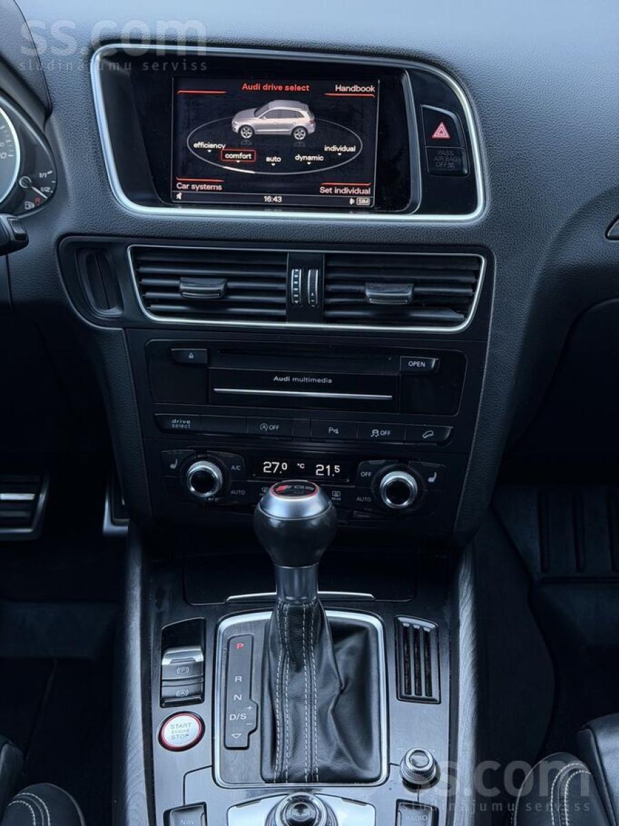 Melns Audi Q5 2014 Rīga, ar dzinēja tilpumu 3.00 L un nobraukumu 308 tūkst. km par 12980 €, foto 17 vietnē AUTOMOTO.COM.LV