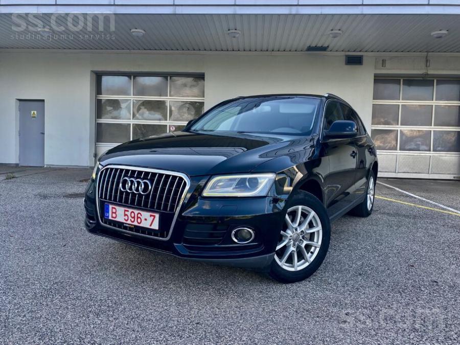 Melns Audi Q5 2014 Rīga, ar dzinēja tilpumu 2.00 L un nobraukumu 0 tūkst. km par 9990 €, foto 1 vietnē AUTOMOTO.COM.LV