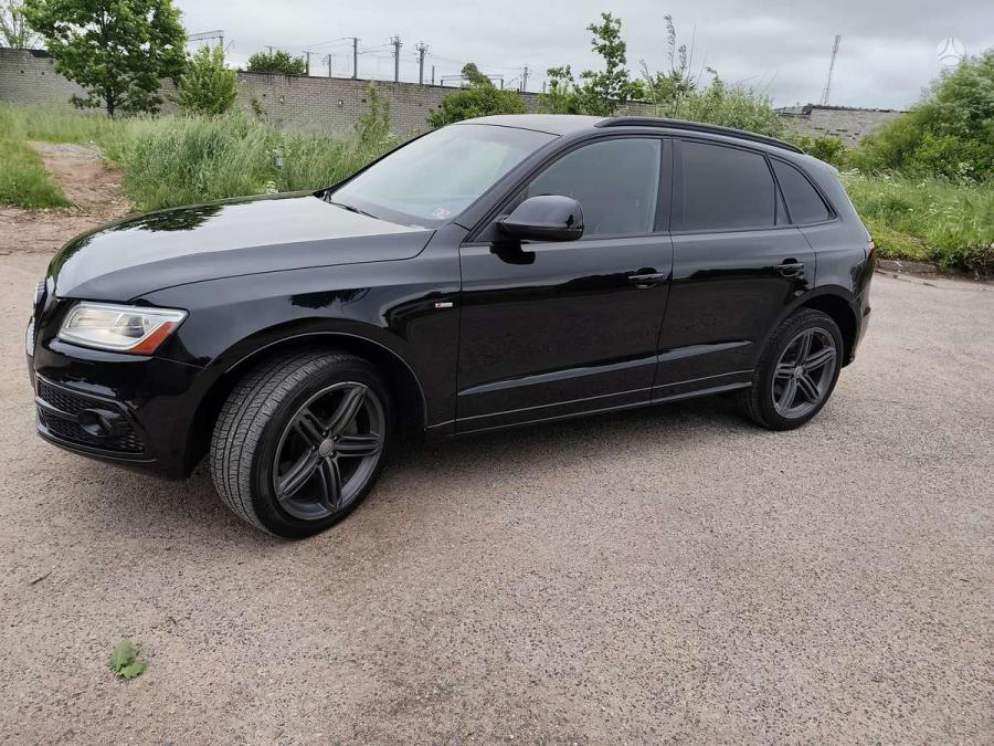 Black Audi Q5 2014 in Kaunas, with an engine capacity of 3.00 L and mileage of 212 thousand km for 12500 €, photo 9 on AUTOMOTO.COM.LV