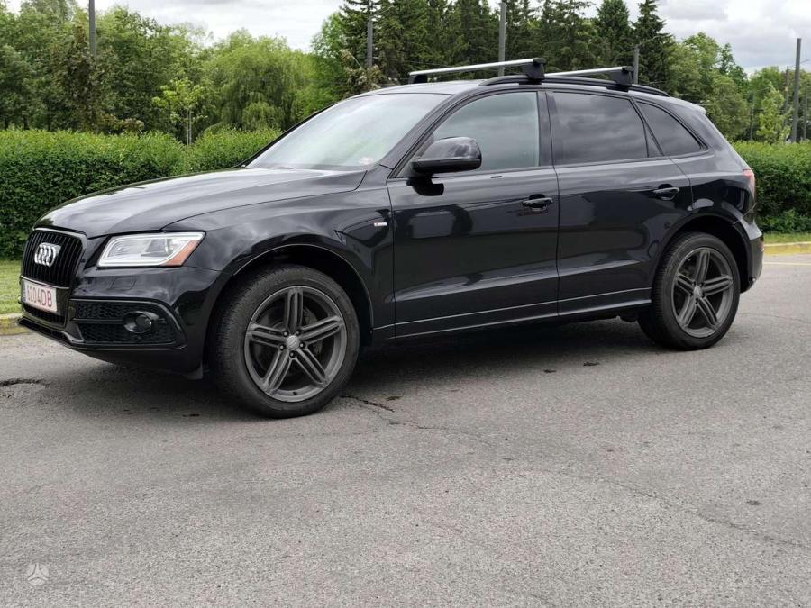 Black Audi Q5 2014 in Kaunas, with an engine capacity of 3.00 L and mileage of 212 thousand km for 12500 €, photo 30 on AUTOMOTO.COM.LV
