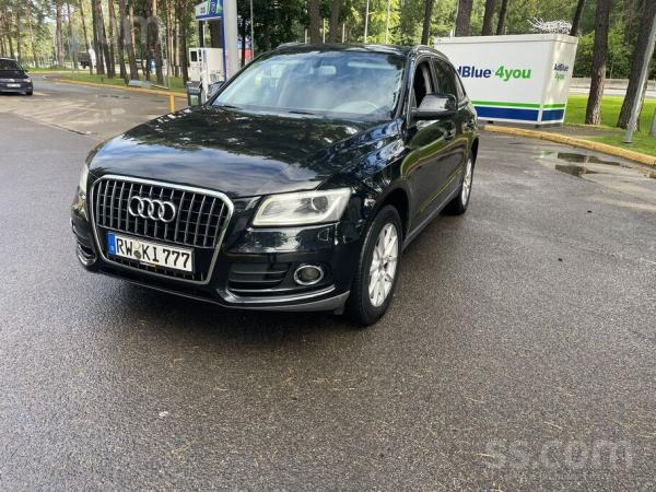 Black Audi Q5 2014 in Riga, with an engine capacity of 2.00 L and mileage of 0 thousand km for 8599 €, photo 1 on AUTOMOTO.COM.LV