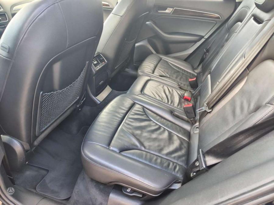 Black Audi Q5 2014 in Siauliai, with an engine capacity of 3.00 L and mileage of 262 thousand km for 8400 €, photo 16 on AUTOMOTO.COM.LV