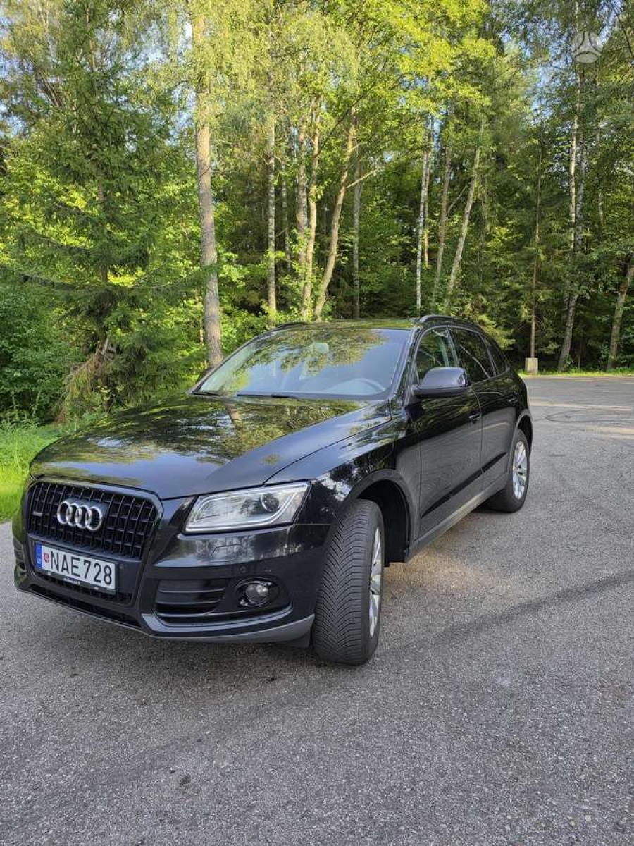 Melns Audi Q5 2014 Viļņa, ar dzinēja tilpumu 2.97 L un nobraukumu 320 tūkst. km par 10800 €, foto 1 vietnē AUTOMOTO.COM.LV
