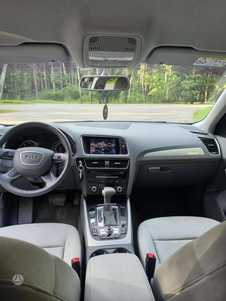 Melns Audi Q5 2014 Viļņa, ar dzinēja tilpumu 2.97 L un nobraukumu 320 tūkst. km par 10800 €, foto 12 vietnē AUTOMOTO.COM.LV
