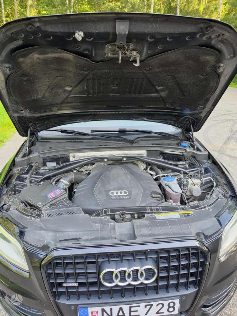 Melns Audi Q5 2014 Viļņa, ar dzinēja tilpumu 2.97 L un nobraukumu 320 tūkst. km par 10800 €, foto 17 vietnē AUTOMOTO.COM.LV