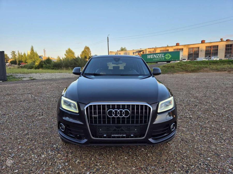 Melns Audi Q5 2014 Utena, ar dzinēja tilpumu 2.97 L un nobraukumu 317 tūkst. km par 10990 €, foto 8 vietnē AUTOMOTO.COM.LV