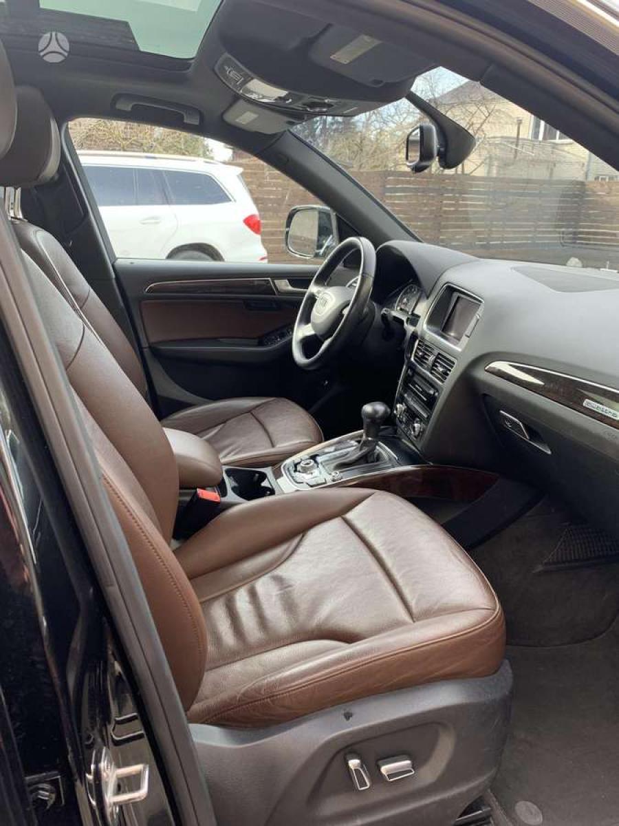 Melns Audi Q5 2014 Kauņa, ar dzinēja tilpumu 1.98 L un nobraukumu 224 tūkst. km par 9300 €, foto 6 vietnē AUTOMOTO.COM.LV