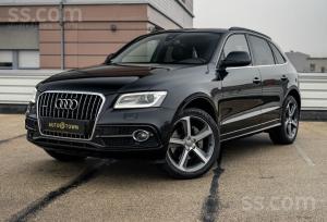 Black Audi Q5 2014 in Riga, with an engine capacity of 3.00 L and mileage of 263 thousand km for 13990 €, photo 1 on AUTOMOTO.COM.LV