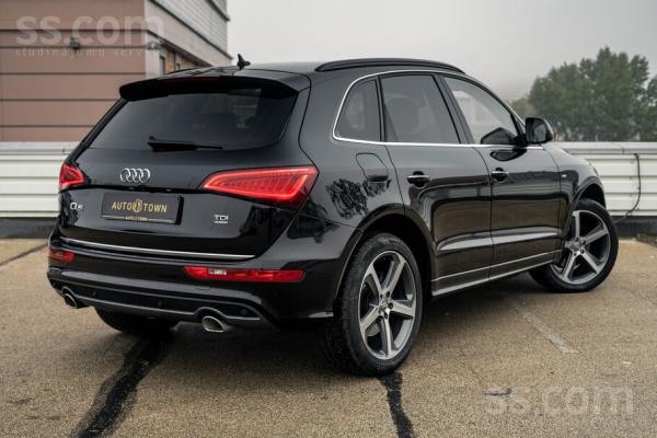 Melns Audi Q5 2014 Rīga, ar dzinēja tilpumu 3.00 L un nobraukumu 263 tūkst. km par 13990 €, foto 6 vietnē AUTOMOTO.COM.LV