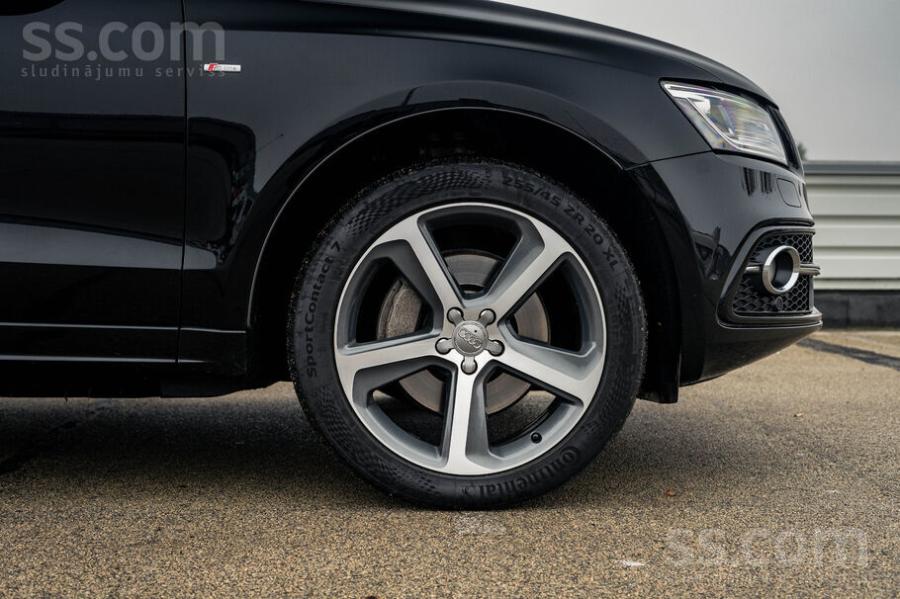 Melns Audi Q5 2014 Rīga, ar dzinēja tilpumu 3.00 L un nobraukumu 263 tūkst. km par 13990 €, foto 9 vietnē AUTOMOTO.COM.LV