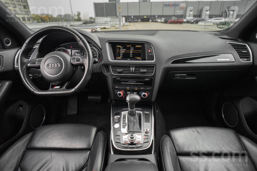 Melns Audi Q5 2014 Rīga, ar dzinēja tilpumu 3.00 L un nobraukumu 263 tūkst. km par 13990 €, foto 15 vietnē AUTOMOTO.COM.LV