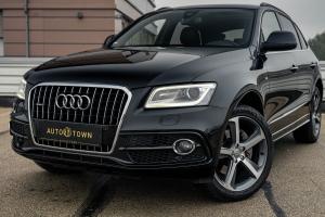 Black Audi Q5 2014 in Riga, with an engine capacity of 3.00 L and mileage of 263 thousand km for 13990 €, photo 1 on AUTOMOTO.COM.LV