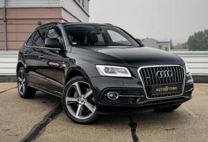 Black Audi Q5 2014 in Riga, with an engine capacity of 3.00 L and mileage of 263 thousand km for 13990 €, photo 4 on AUTOMOTO.COM.LV