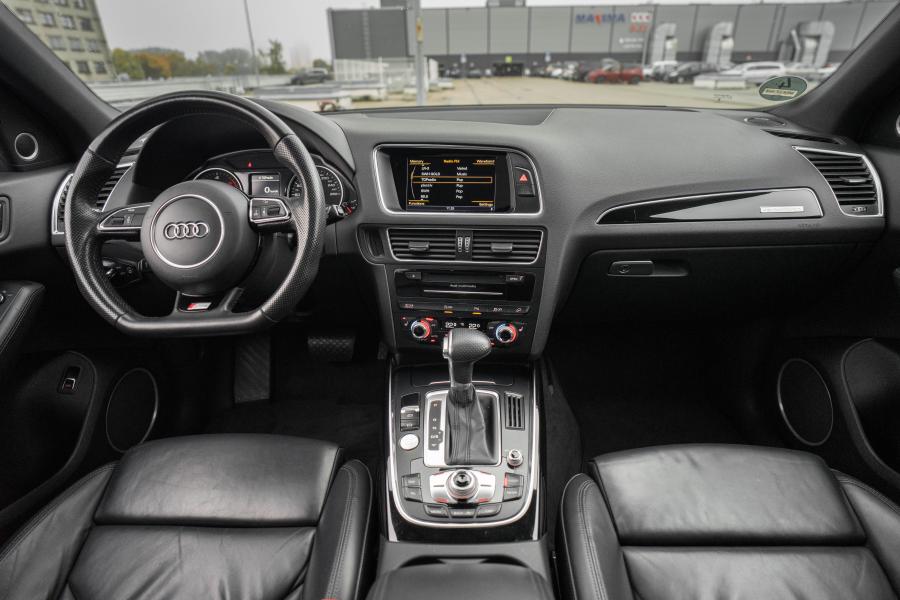 Black Audi Q5 2014 in Riga, with an engine capacity of 3.00 L and mileage of 263 thousand km for 13990 €, photo 14 on AUTOMOTO.COM.LV
